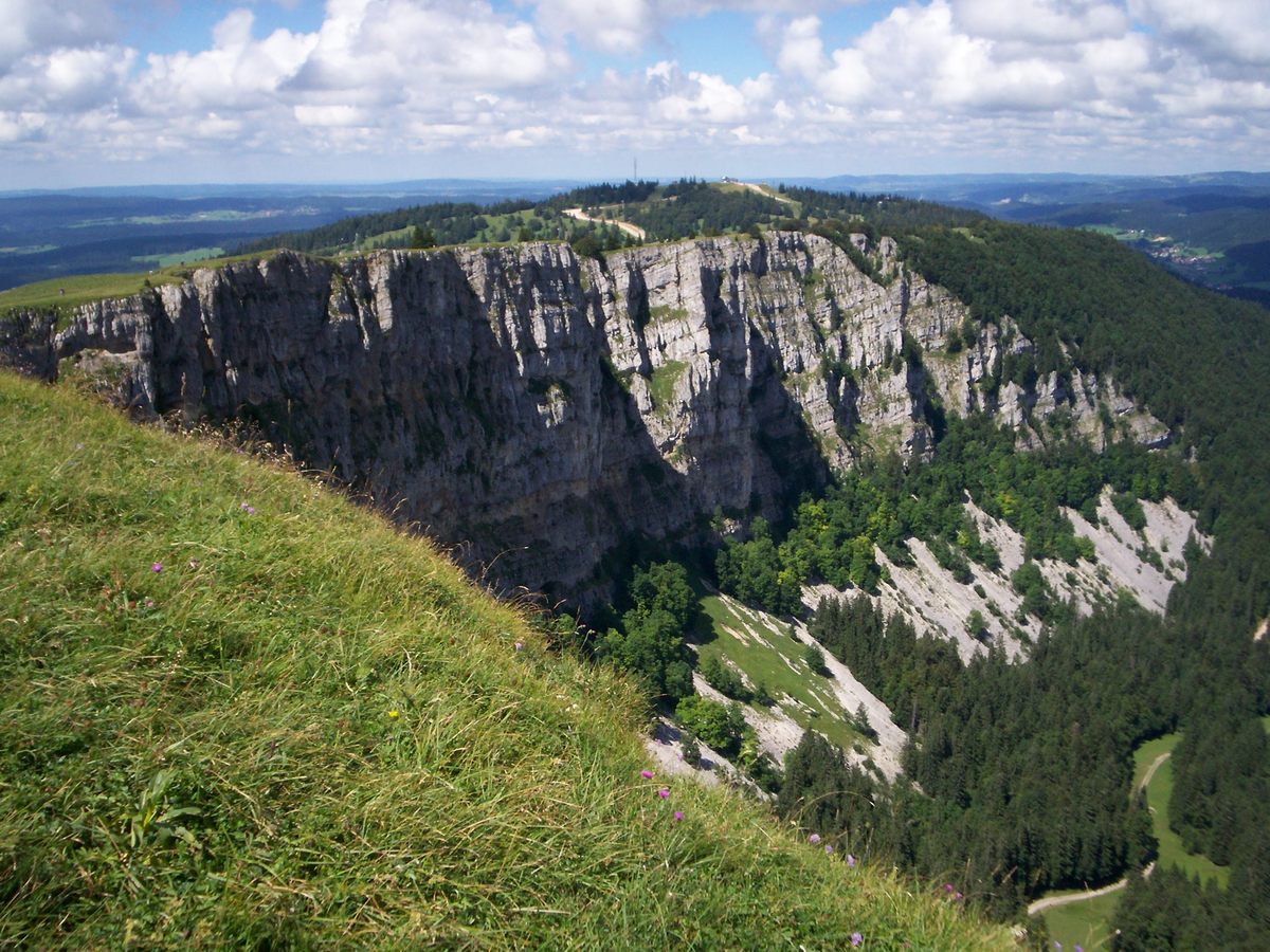 Le Mont d'Or depuis Longevilles Mt d'Or : 1415m